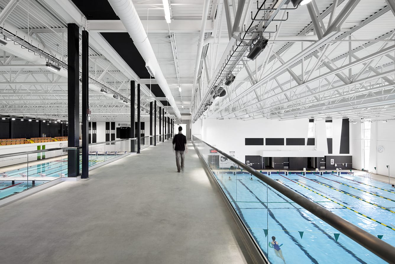 University of Sherbrooke Aquatic Complex - Héloïse Thibodeau Architecte