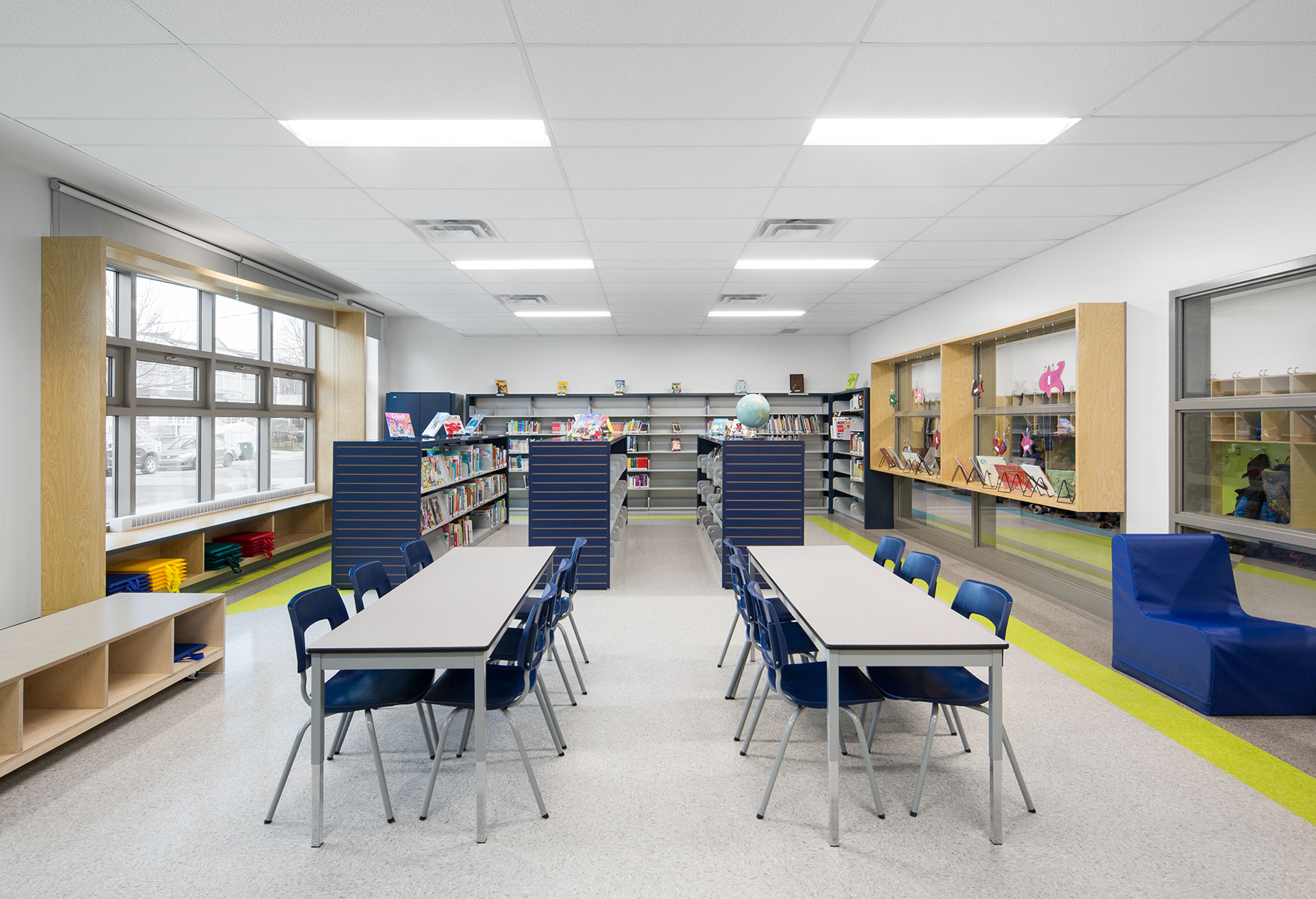 Philippe-Labarre School - Héloïse Thibodeau Architecte