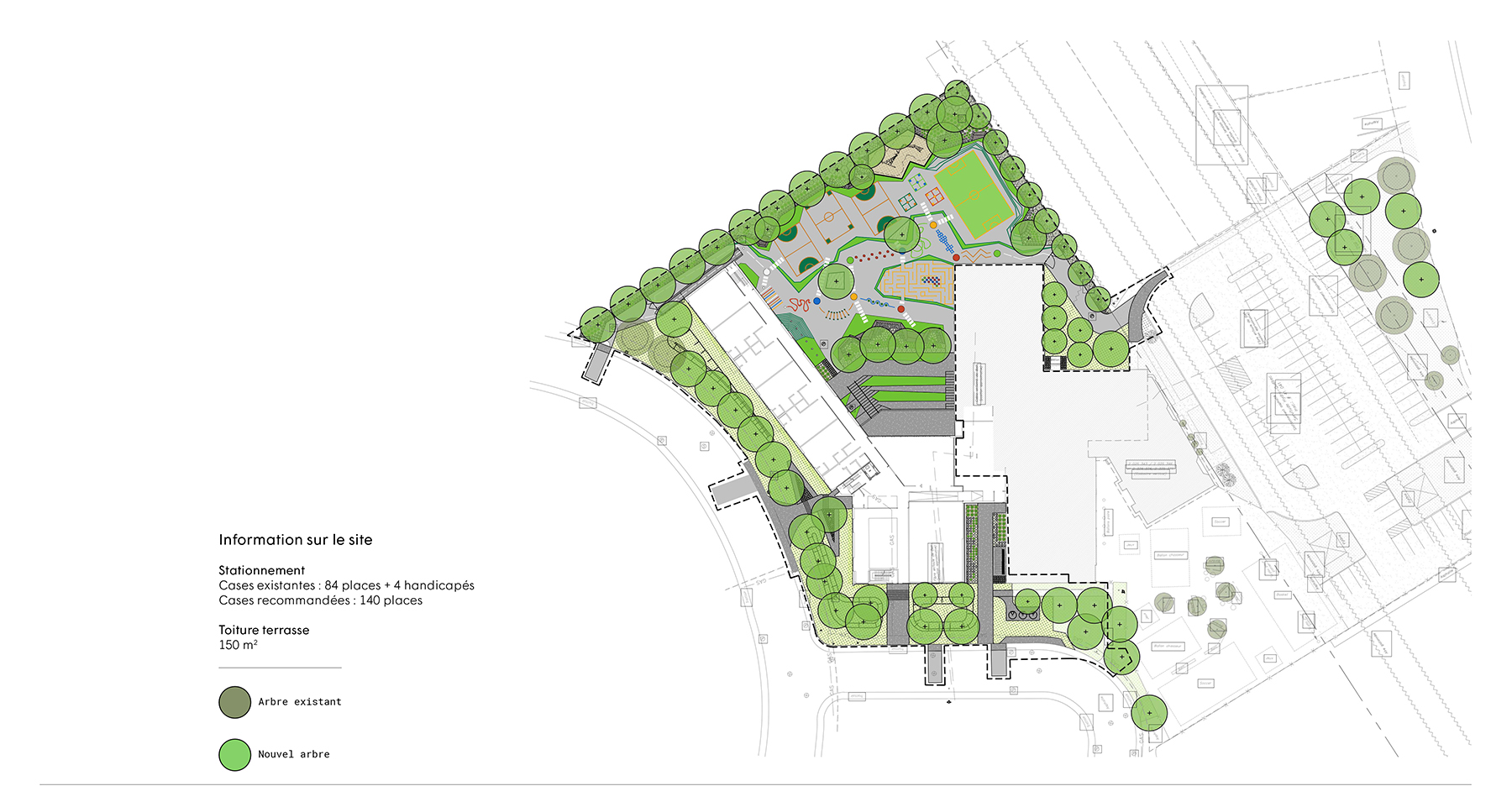 Georges-P.-Vanier School - Héloïse Thibodeau Architecte