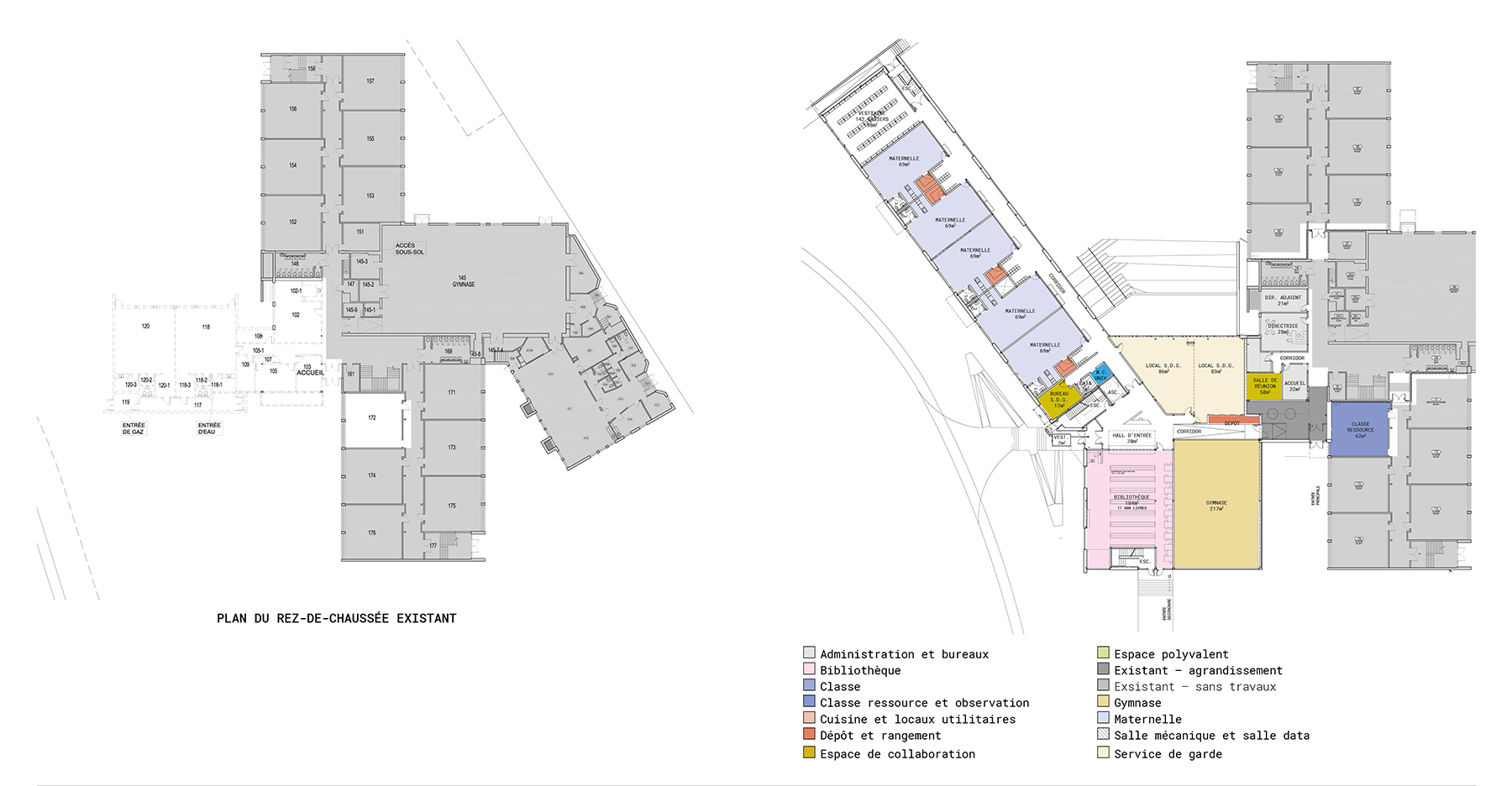 Georges-P.-Vanier School - Héloïse Thibodeau Architecte